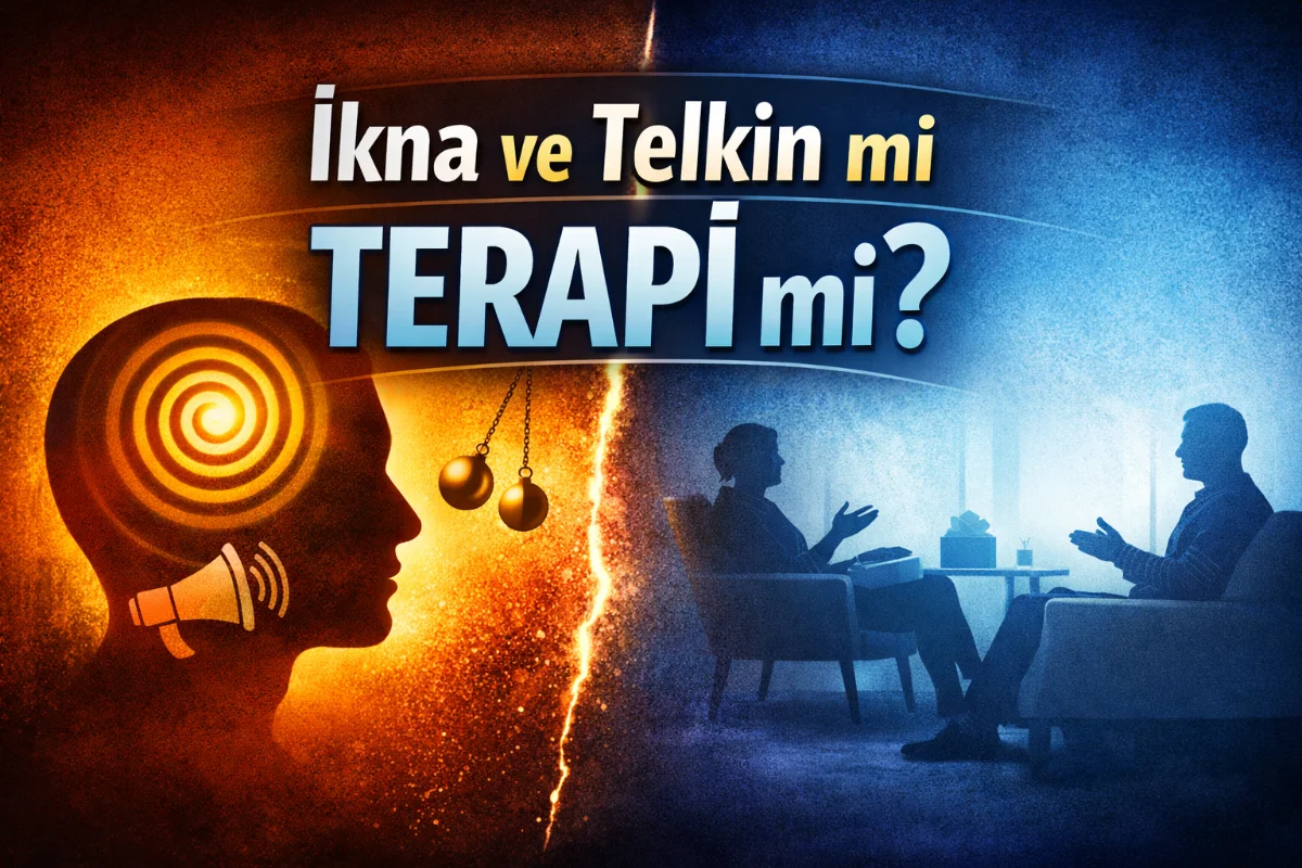 İkna ve Telkin mi Terapi mi | Psikolog İzzet Güllü